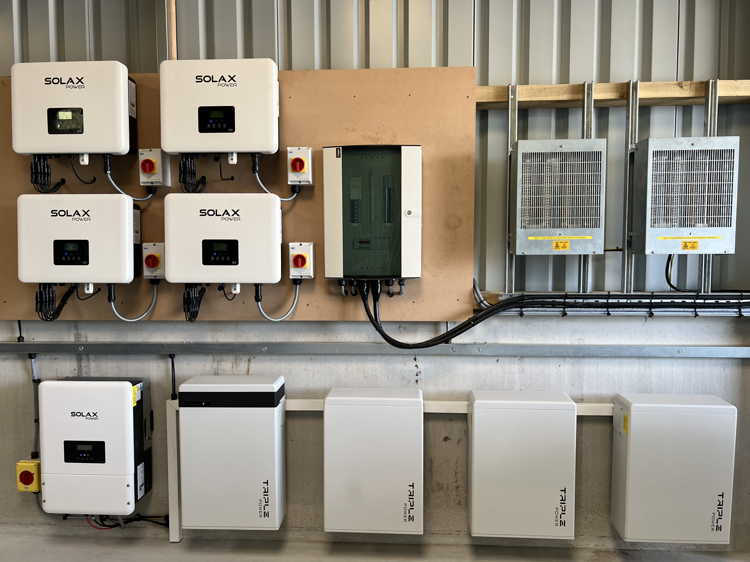 Battery Installs - Apollo Contractors